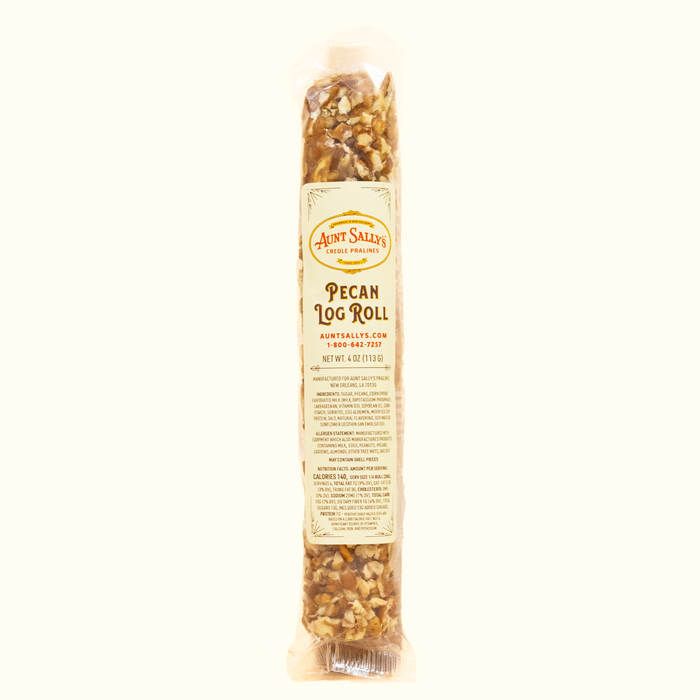 Original Praline Pecan Log Roll | Aunt Sally's Pralines