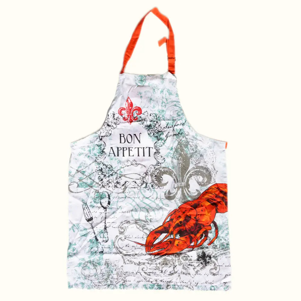 Bon Appetit Crawfish Apron | Aunt Sally's Pralines